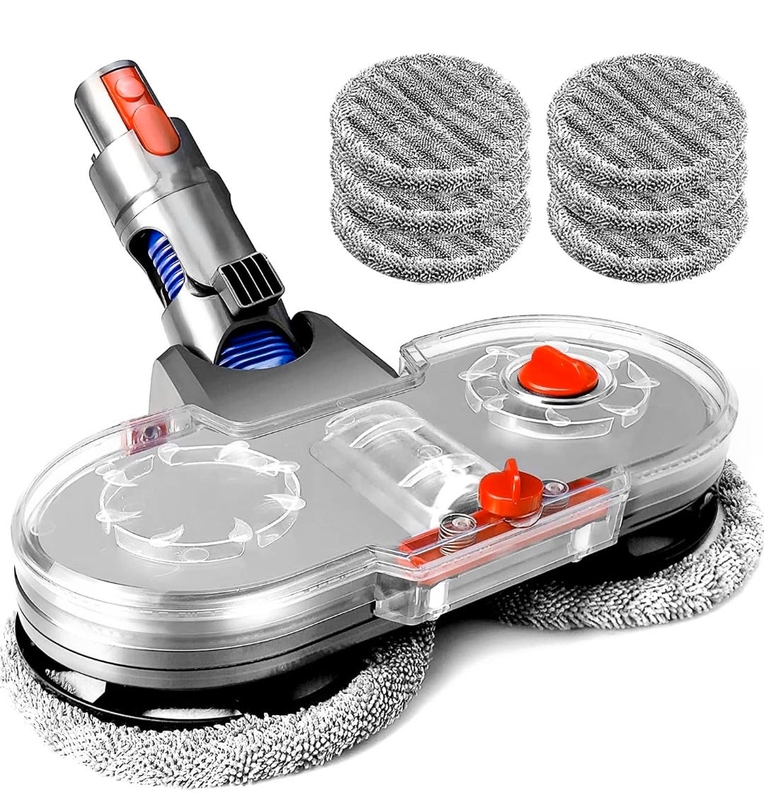 Dual-Spin Mop attachment Dyson V7 V8 V10 V11 | FINN-torget