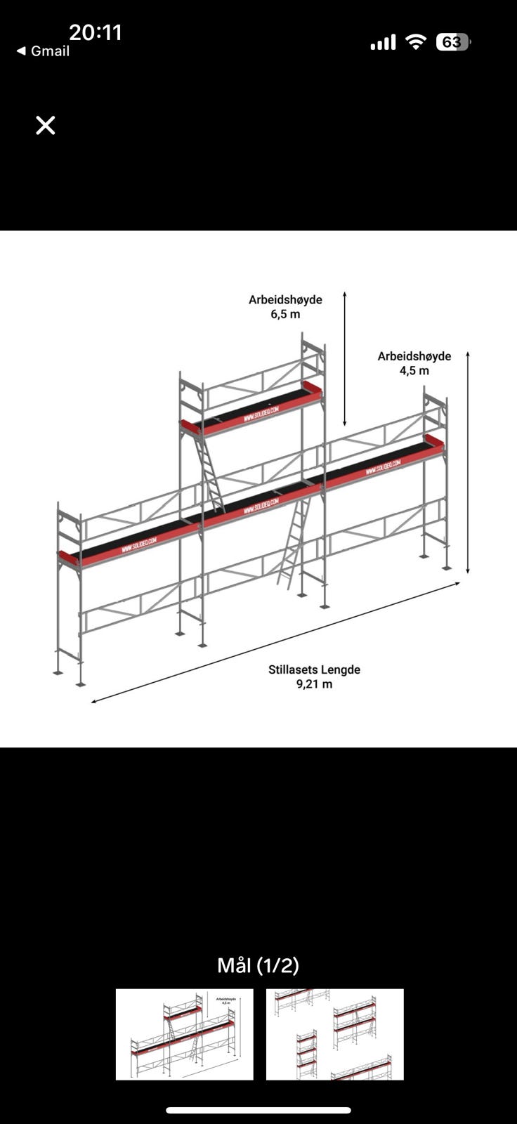 STILLAS ALUMINIUM | FINN-torget
