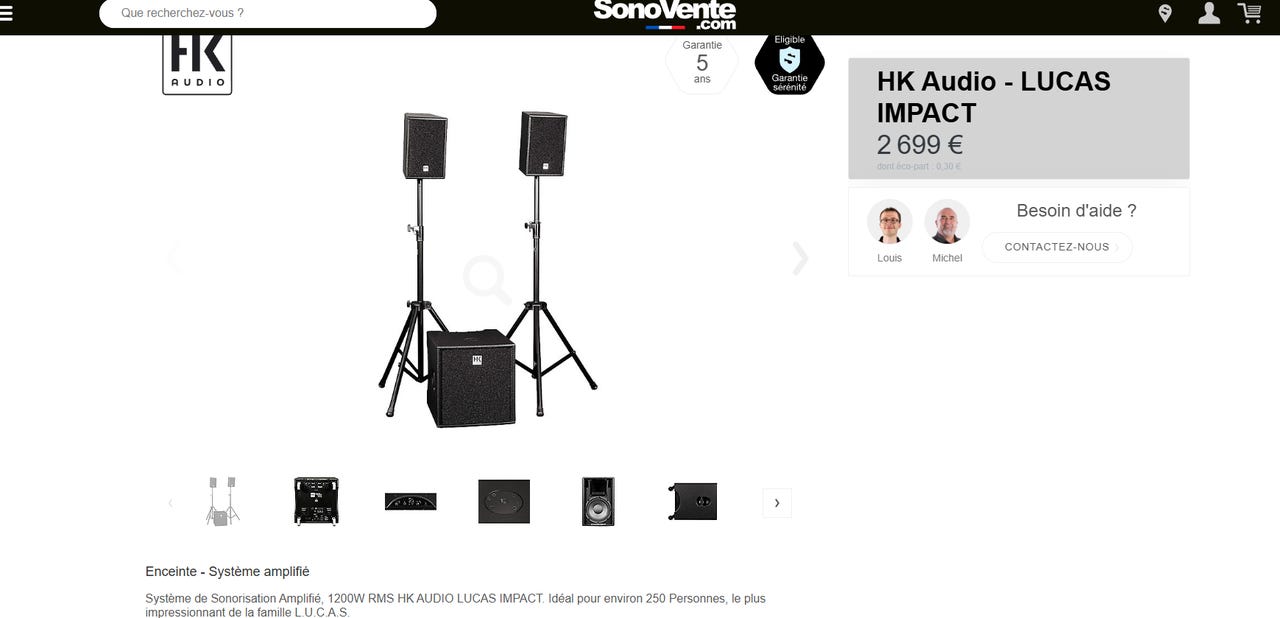 HK Audio LUCAS IMPACT System - NY PRIS!!! | FINN-torget