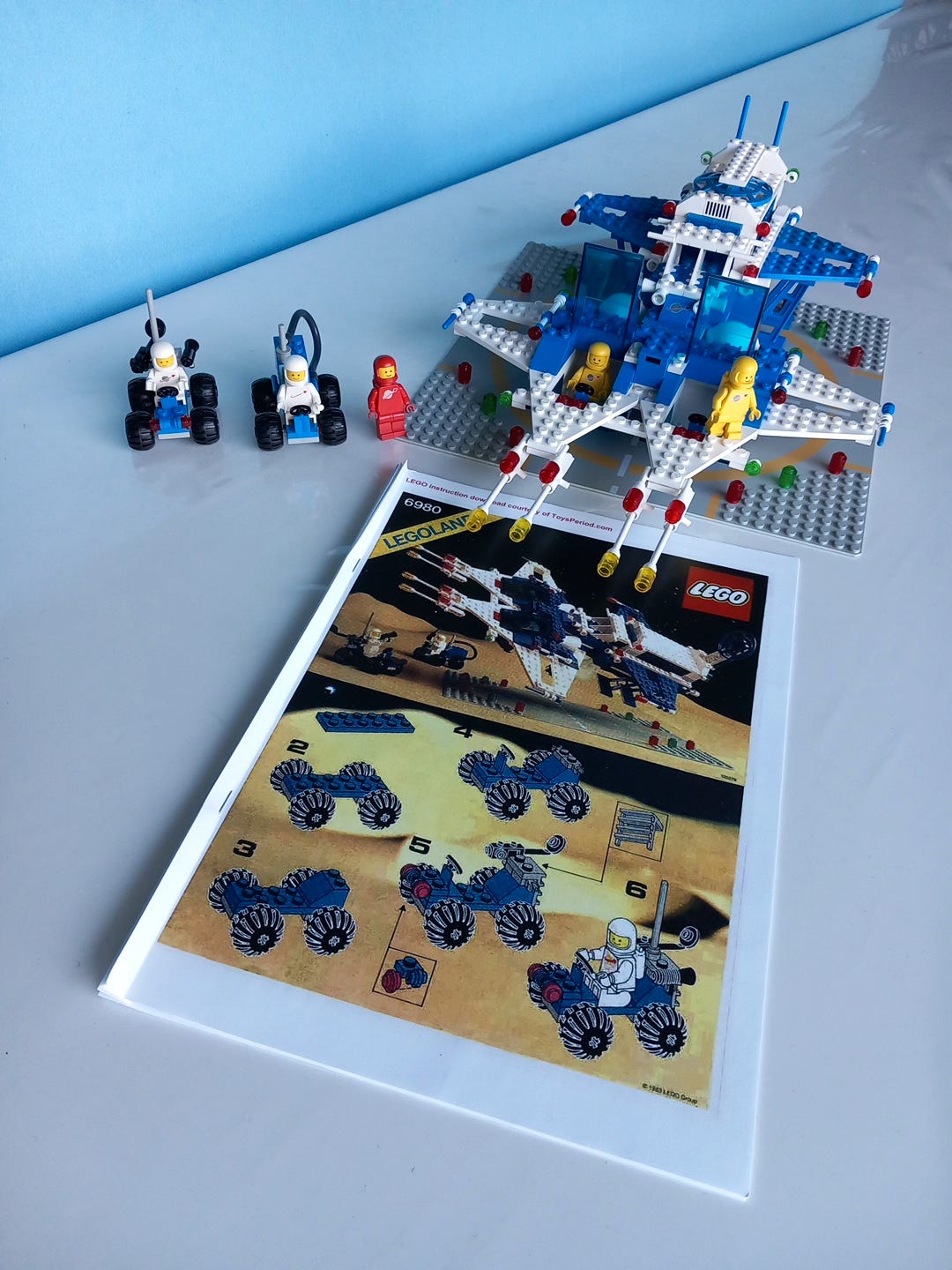 Lego Classic Space Galaxy Commander Romskip 6980 fra 1983 (1980 talls ...