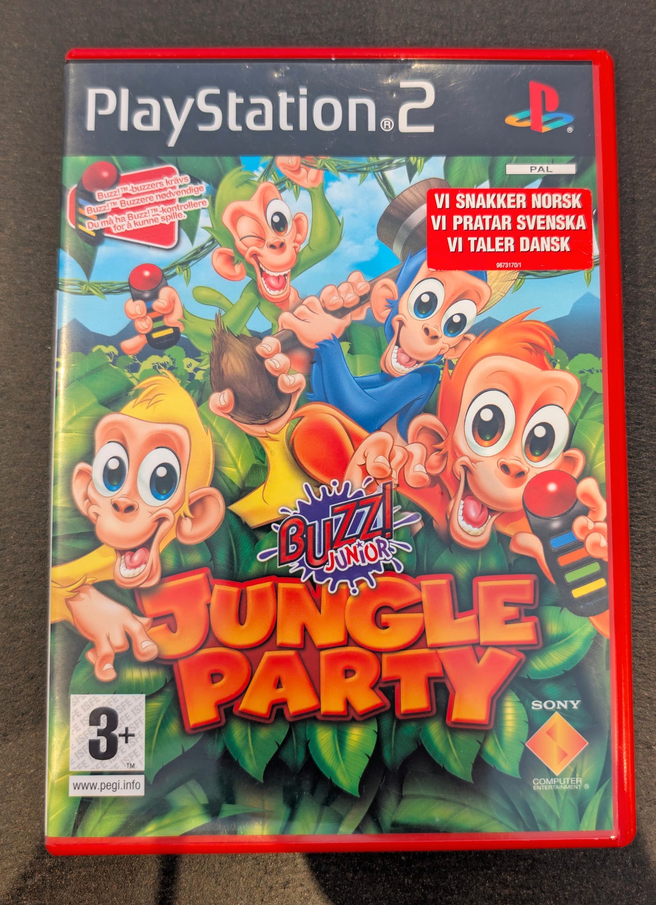 Jungle Party - Playstation 2 (Ape Buzz) | FINN-torget