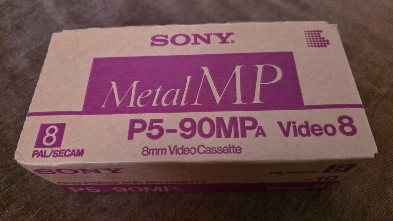 Sony Metal MP 8mm Video Kassett P5-90MP – Uåpnet! | FINN-torget