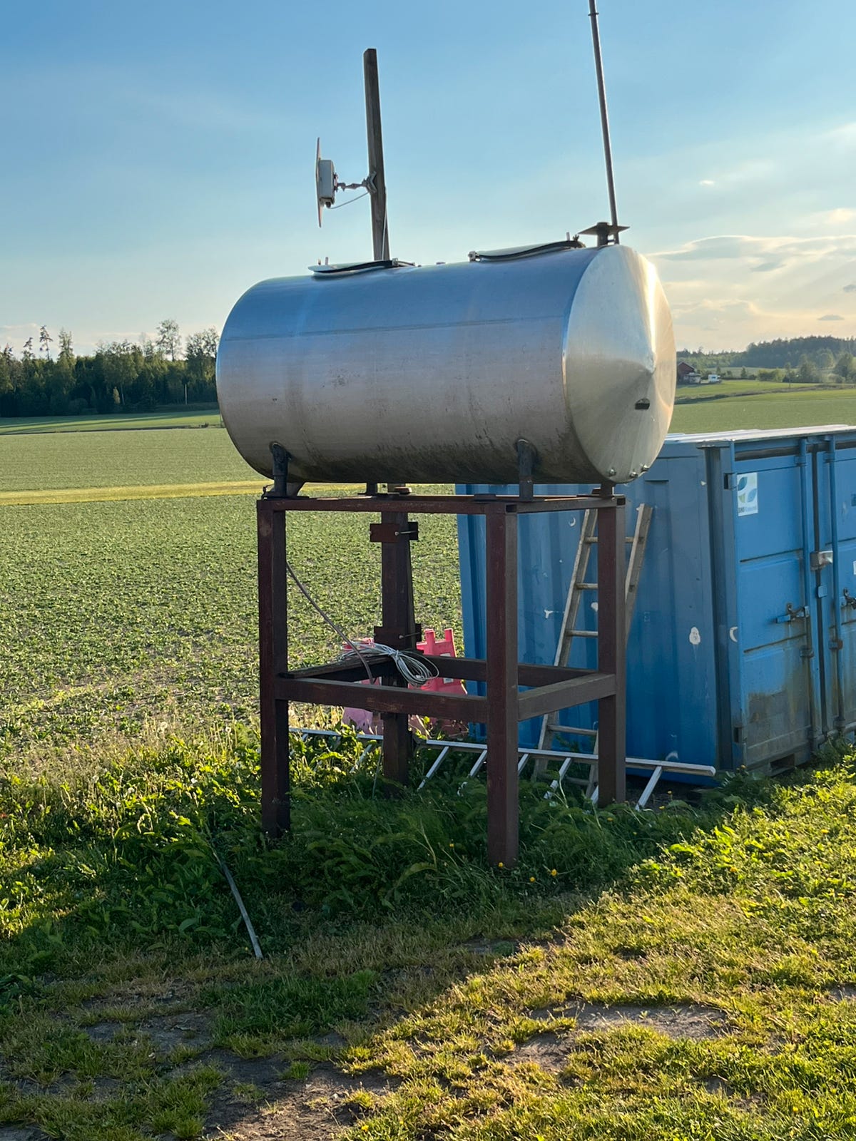 1500 liter rustfri tank | FINN-torget