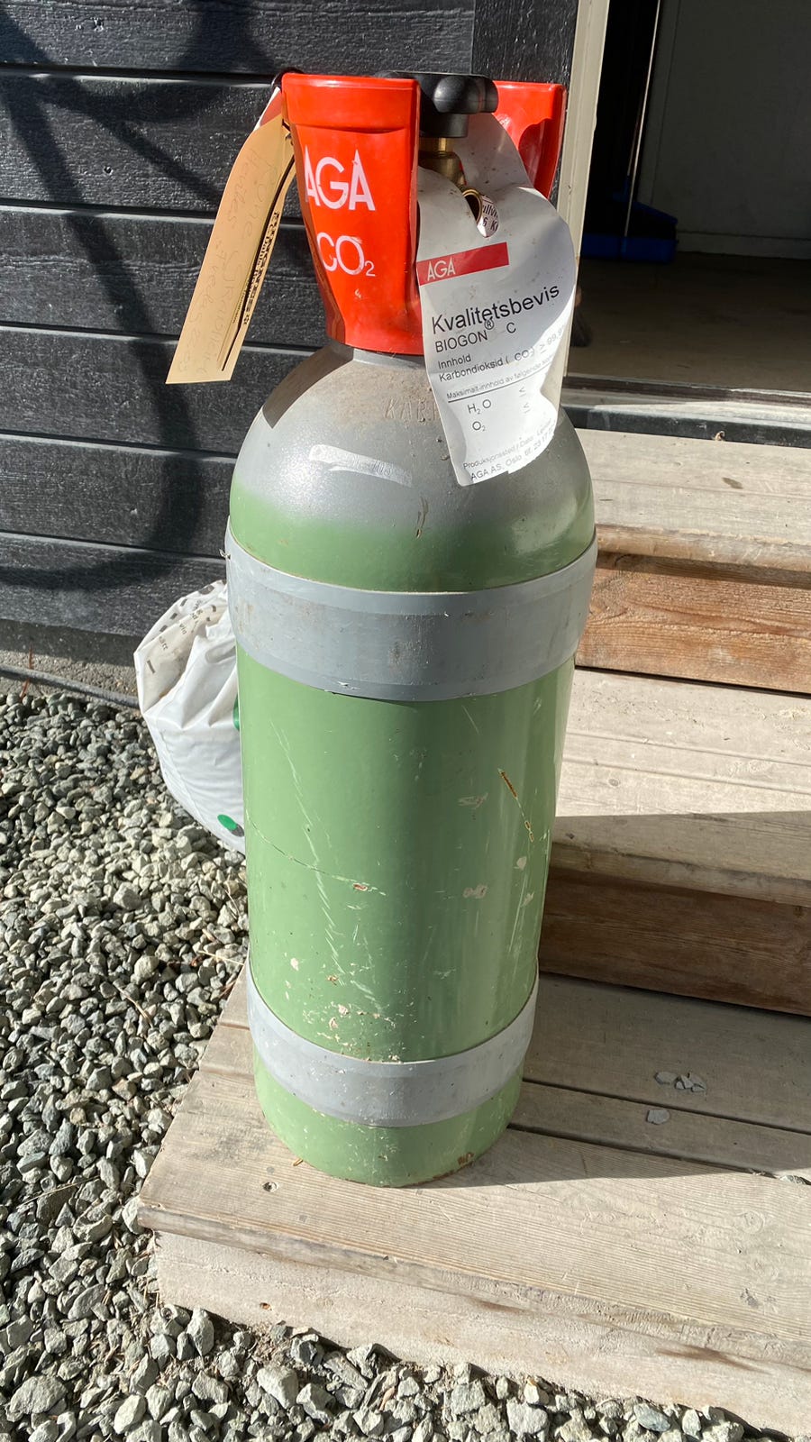 20 L profesjonell co2 flaske | FINN-torget