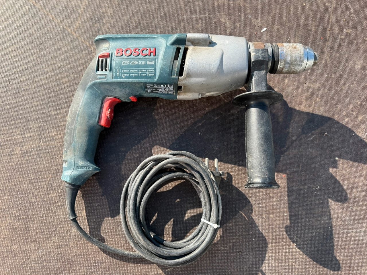 Bosch GSB20-2RE Boremaskin Betong Bor | FINN-torget