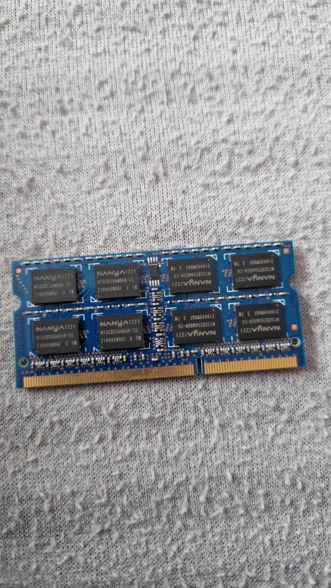RAM-minne: Kingston 2GB DDR3 + Nanya 4GB DDR3 + Hynix 2GB DDR3 ...
