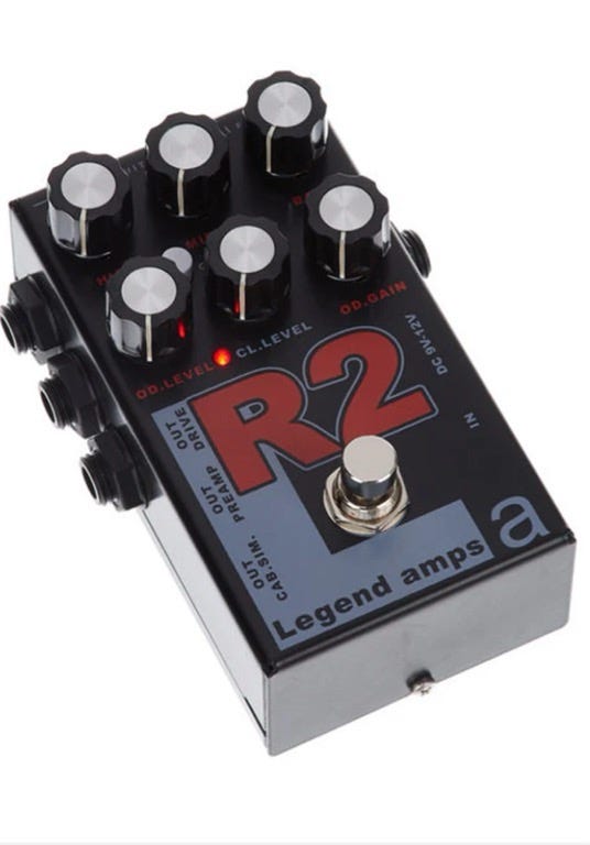 AMT R2 (mesa boogie rectifier) preamp / distortion pedal | FINN-torget
