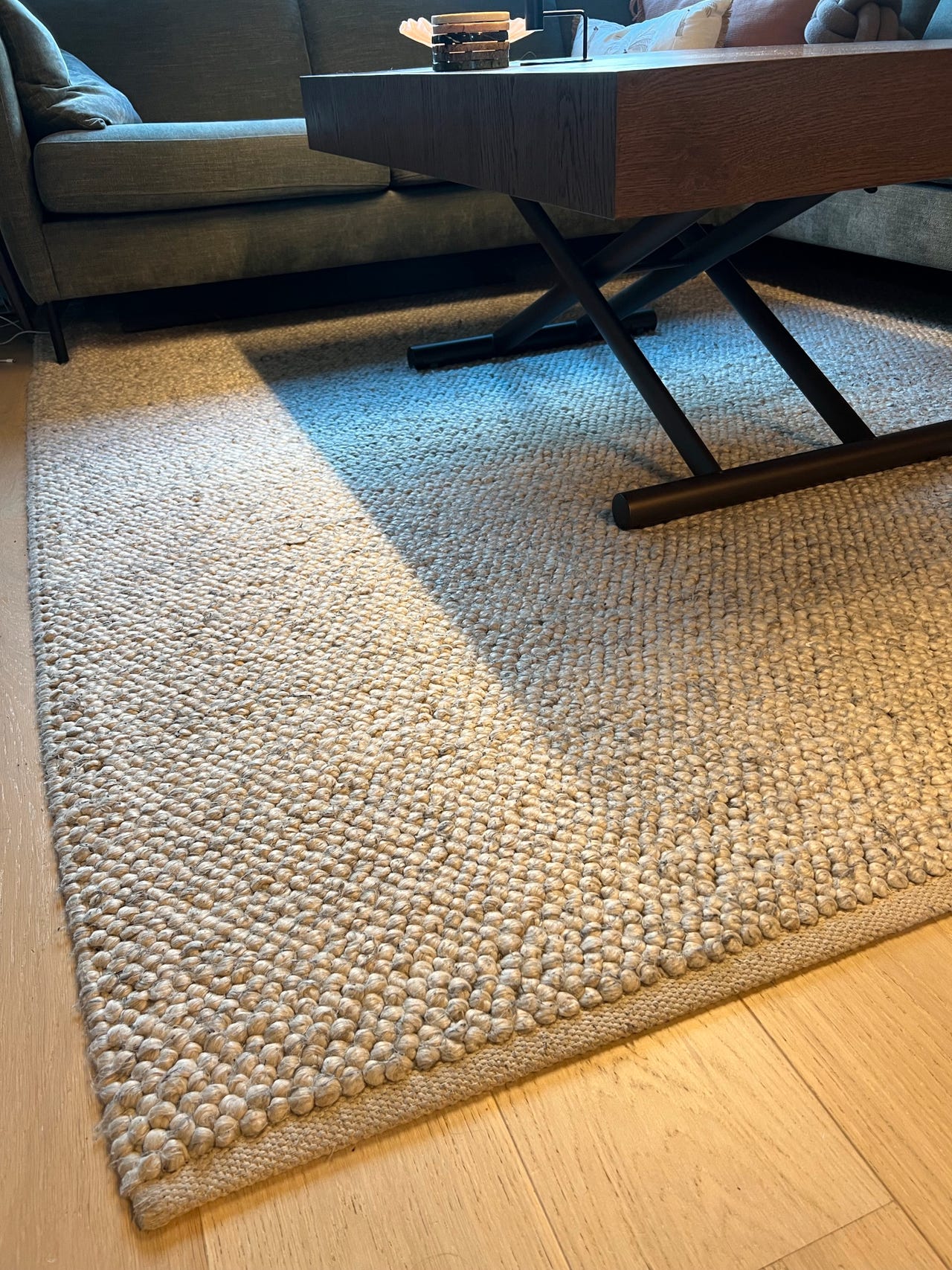 Gulvteppe i ull 200x290 cm - Elsa Form (Rusta) | FINN-torget