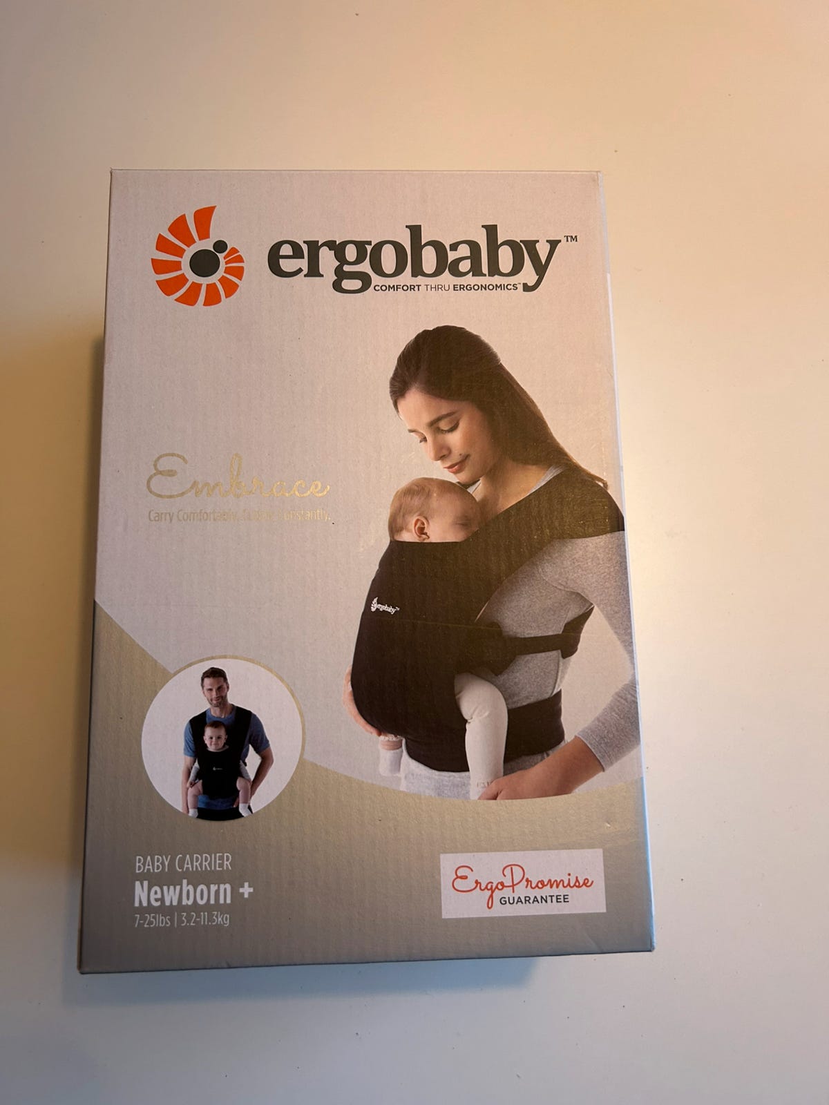 Ergobaby Embrace newborn Bæresele | FINN-torget
