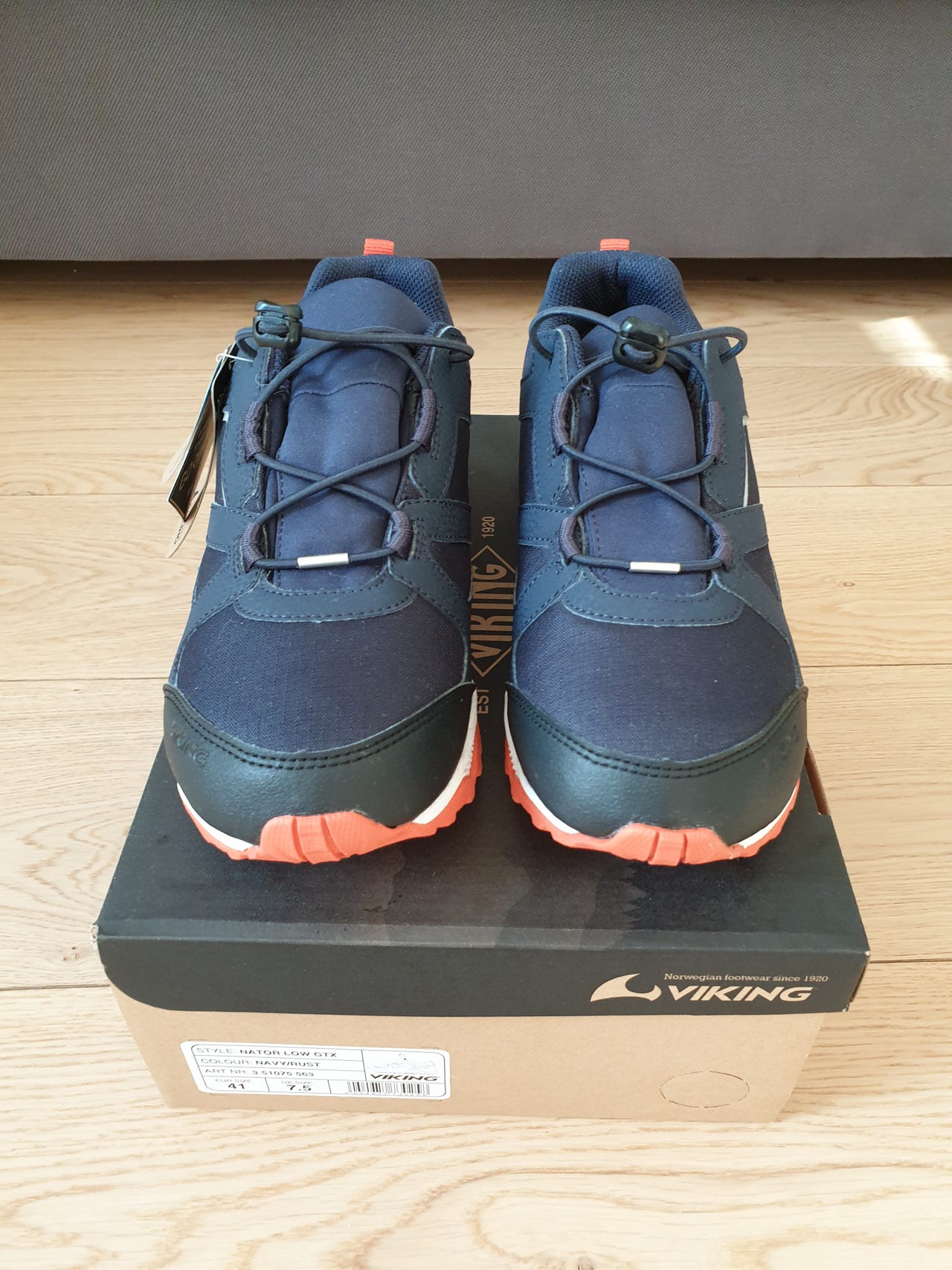 Nye Viking Nator low gtx str 41 | FINN-torget