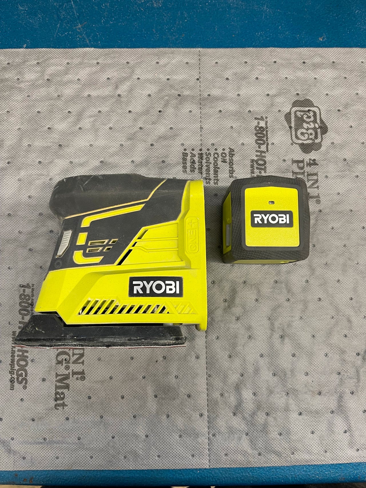 🔰 Ryobi ONE+ Detaljsliper + laserlinje | FINN-torget