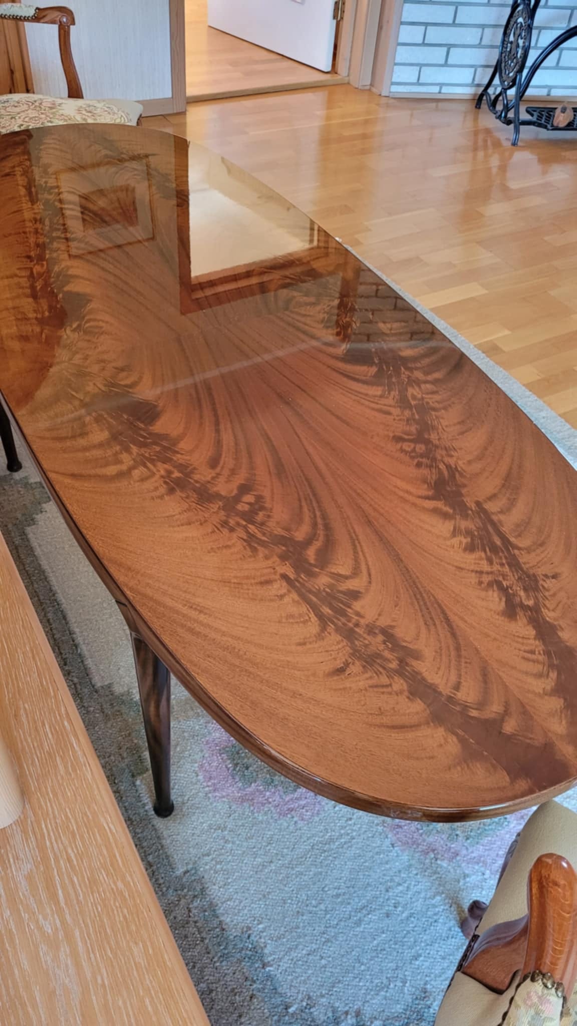 Strøkent palisander bord, norsk design fra 60-tallet - kun kort tid ...
