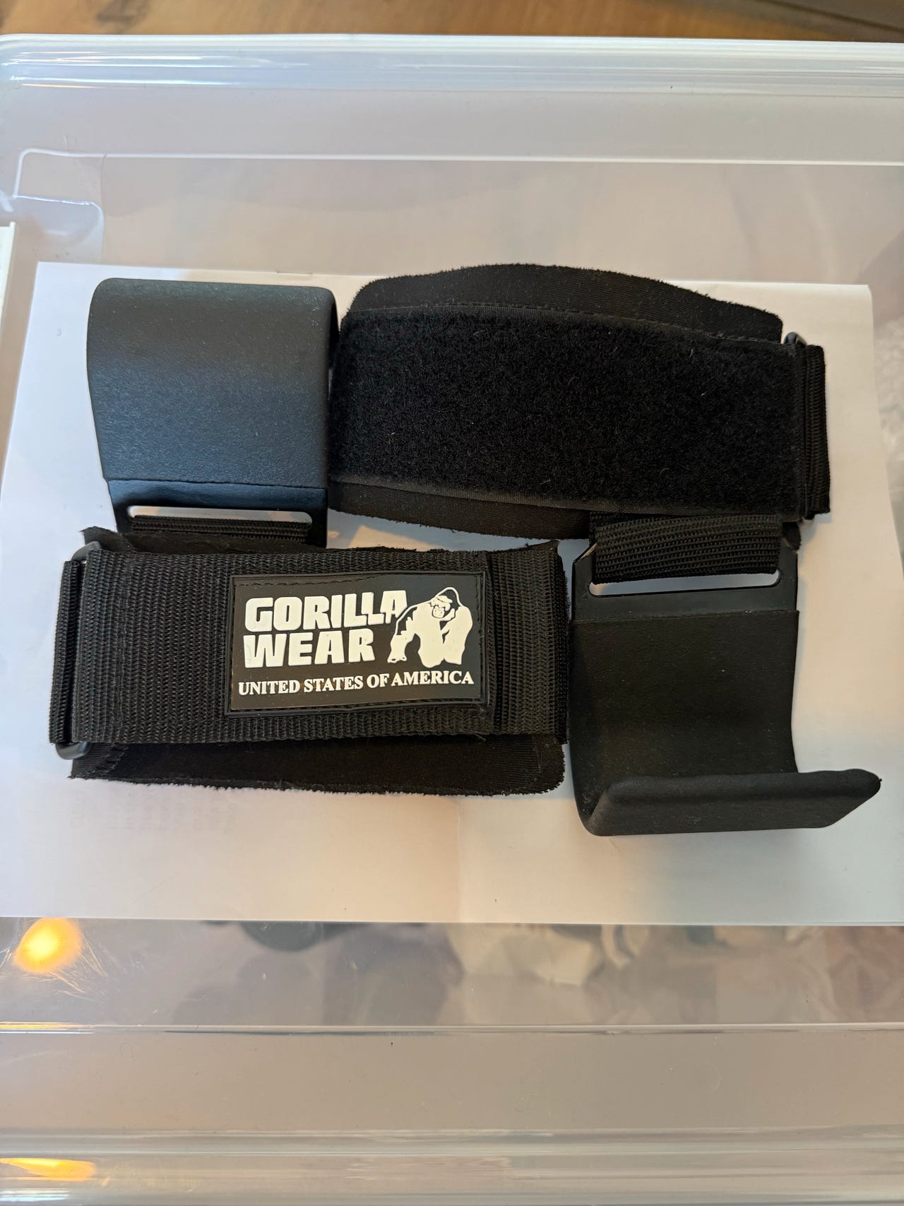 Gorilla Wear Gear Weight Lifting Hooks | FINN-torget