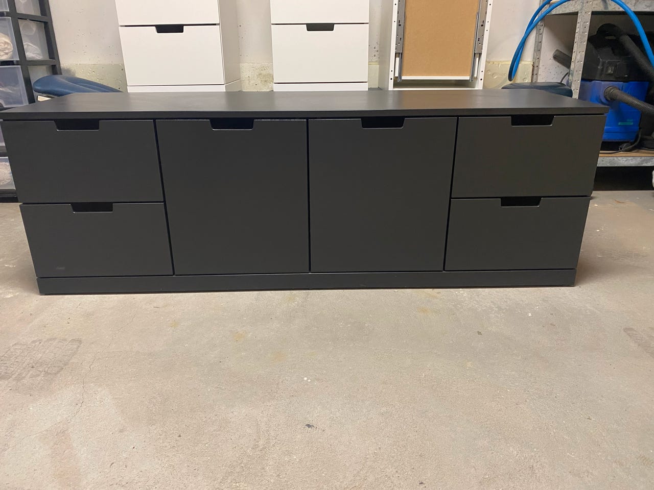 IKEA Nordli kommode TV-benk antrasitt farge | FINN-torget