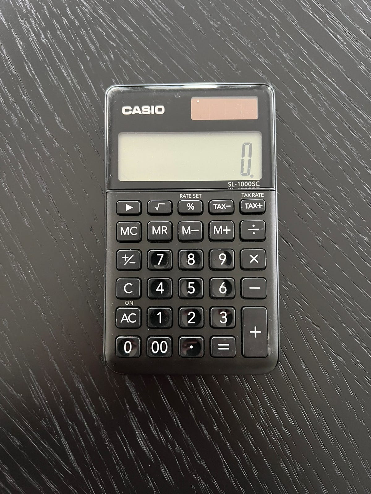 Casio SL-1000SC kalkulator – robust, solcelledrevet og brukervennlig ...