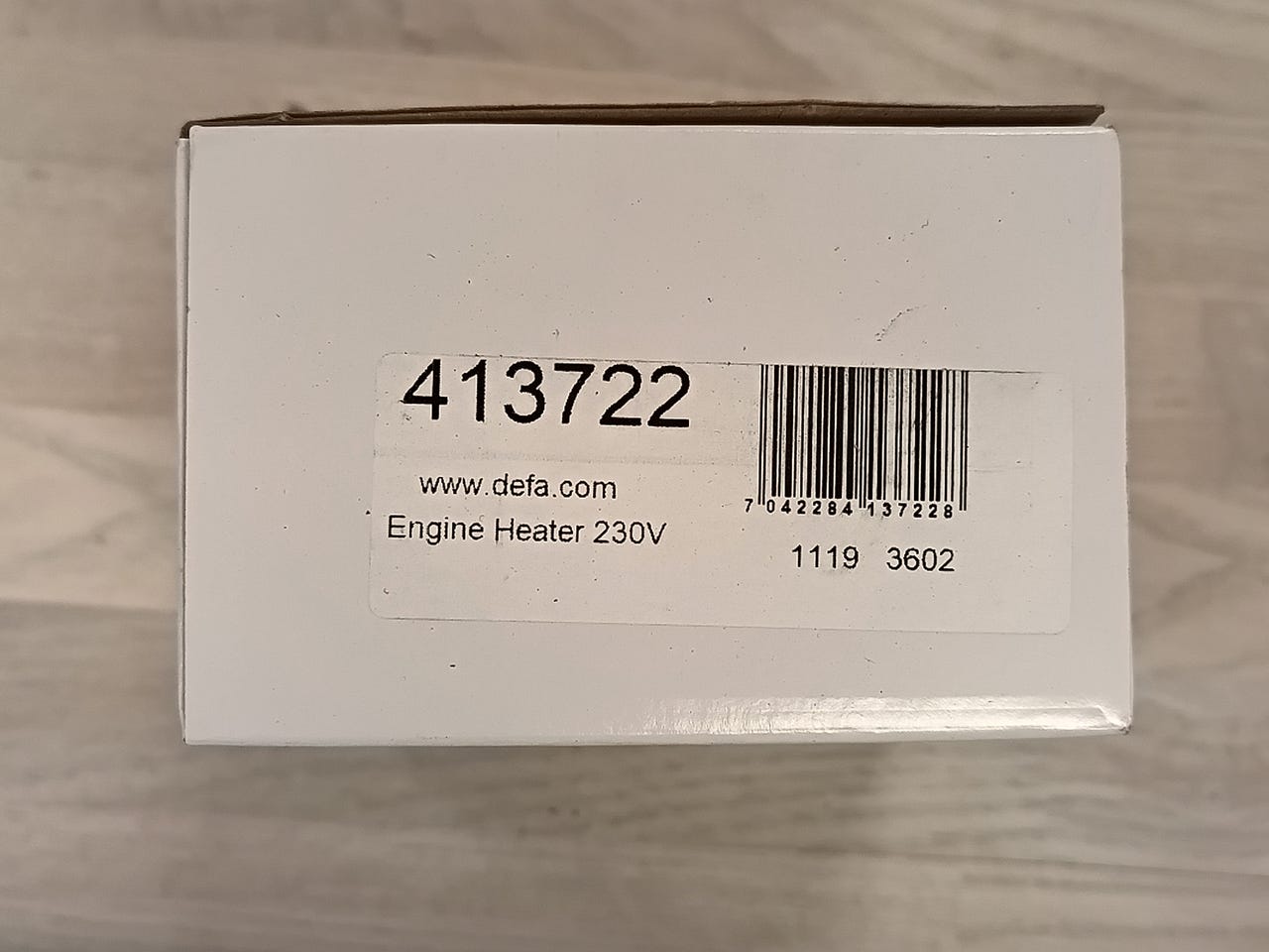 DEFA motorvarmerelement 413722, nytt, ubrukt. Til Volvo | FINN-torget