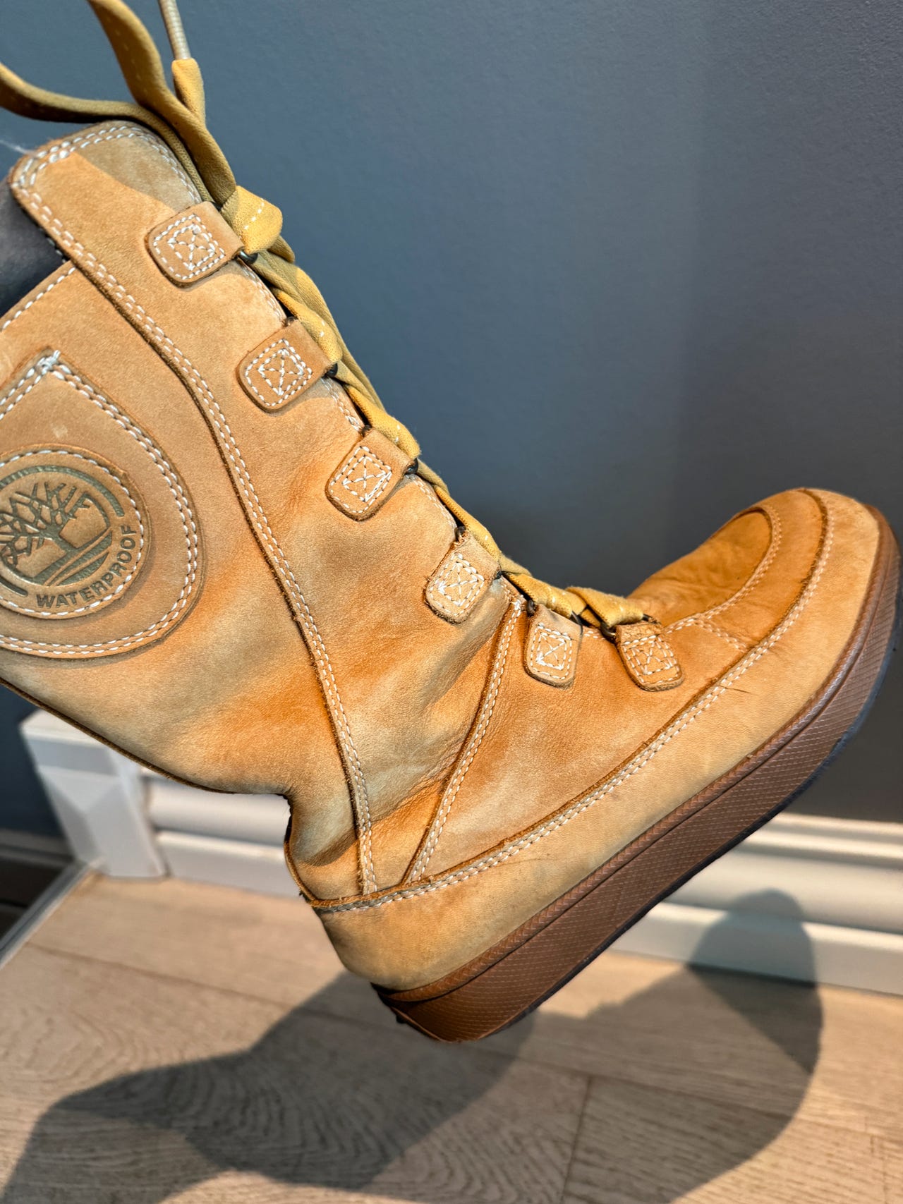 Timberland Mukluk vintersko pent brukt str 35 | FINN-torget