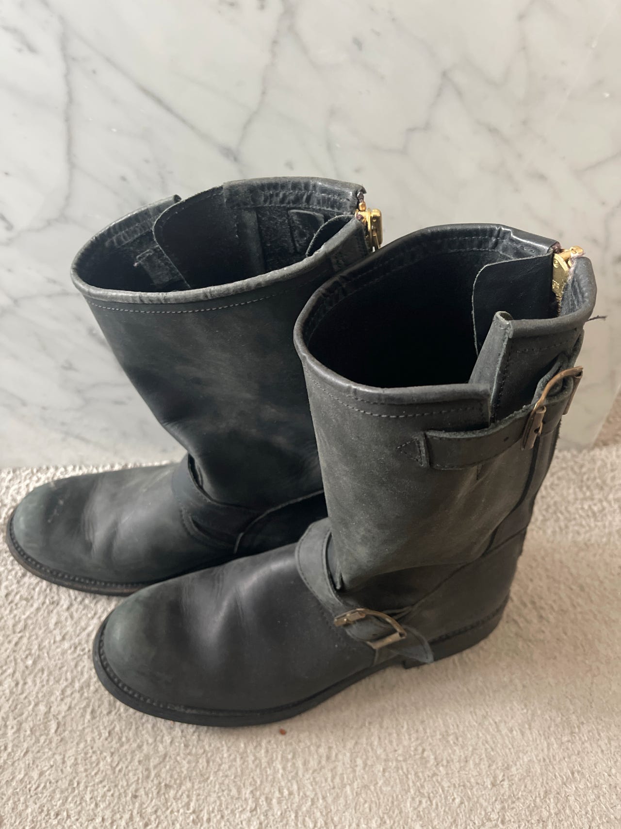 Primeboots lærstøvler motorsykkel boots | FINN-torget