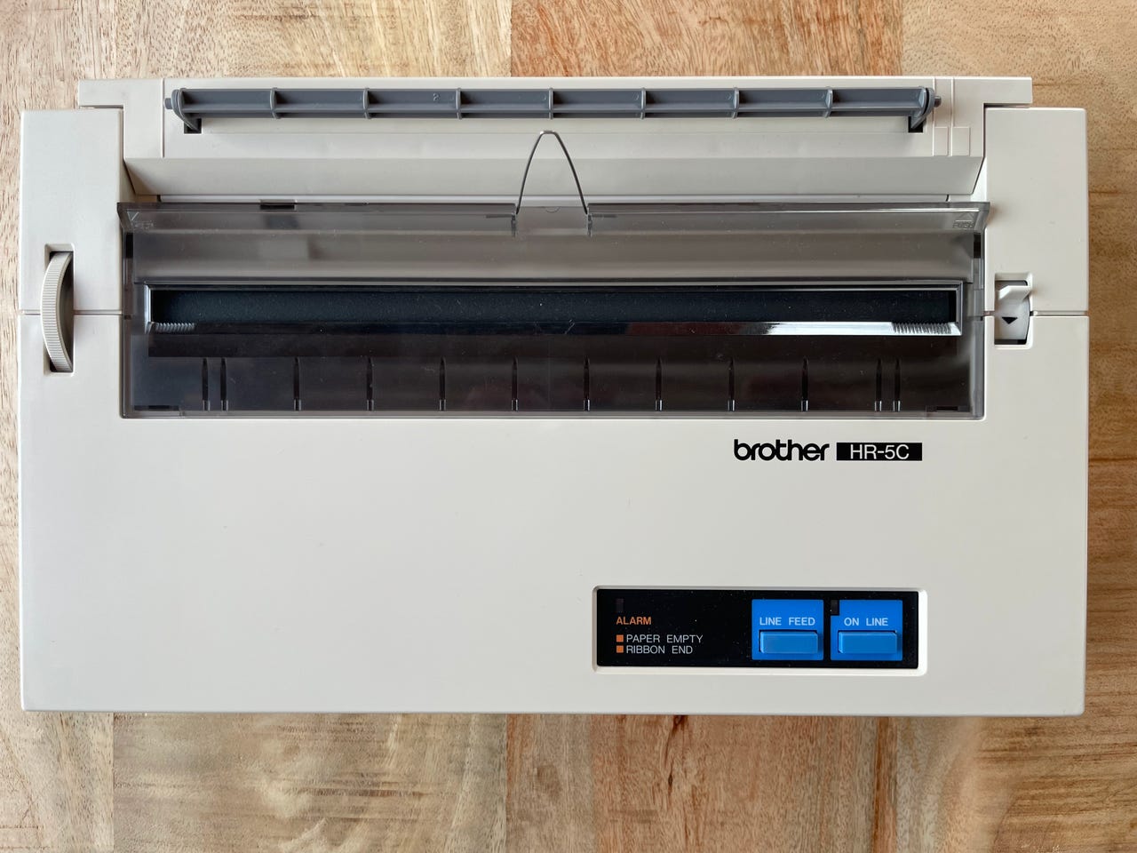 Brother HR-5C i original eske – Retro thermal transfer printer til ...