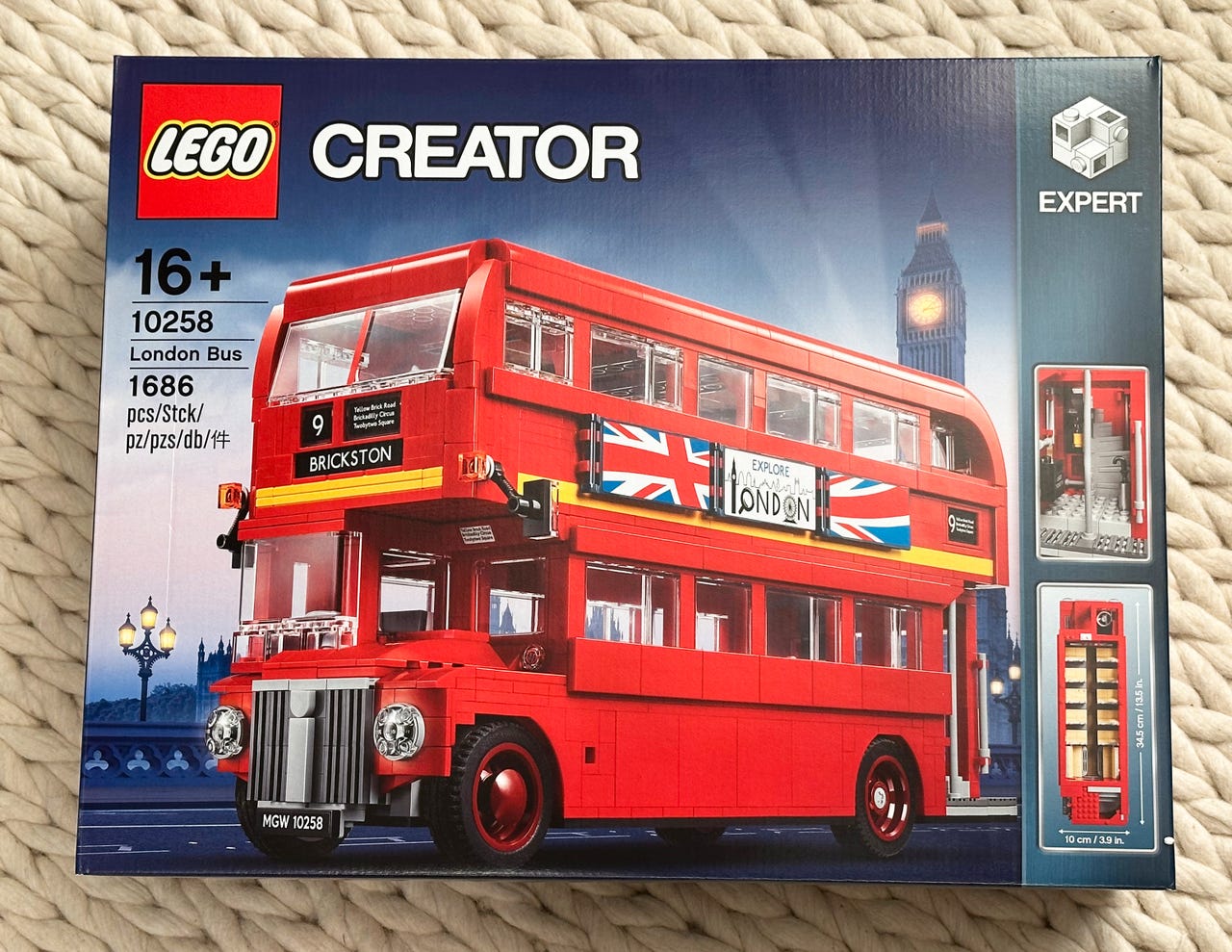 LEGO 10258 "London bus". Creator Expert. Forseglet / ny. | FINN-torget