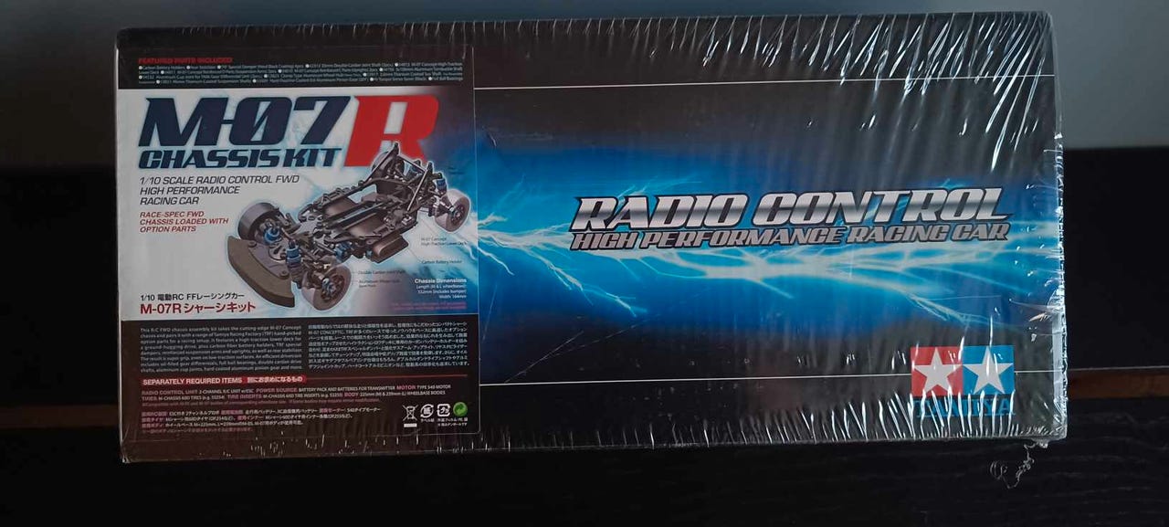 Utsolgt over hele V. Tamiya M-07 R med MYE Blå Aluminium, CARBON, Olje ...