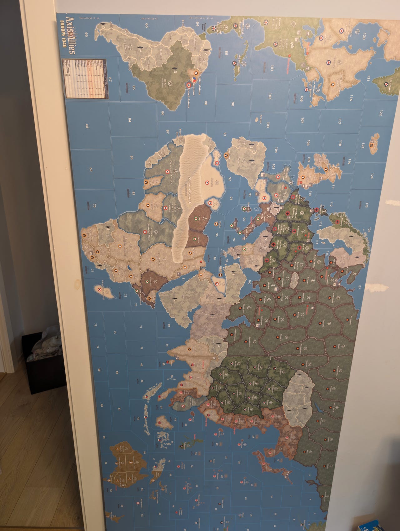 Axis and allies 1942 2.nd ed printet helt brett | FINN-torget