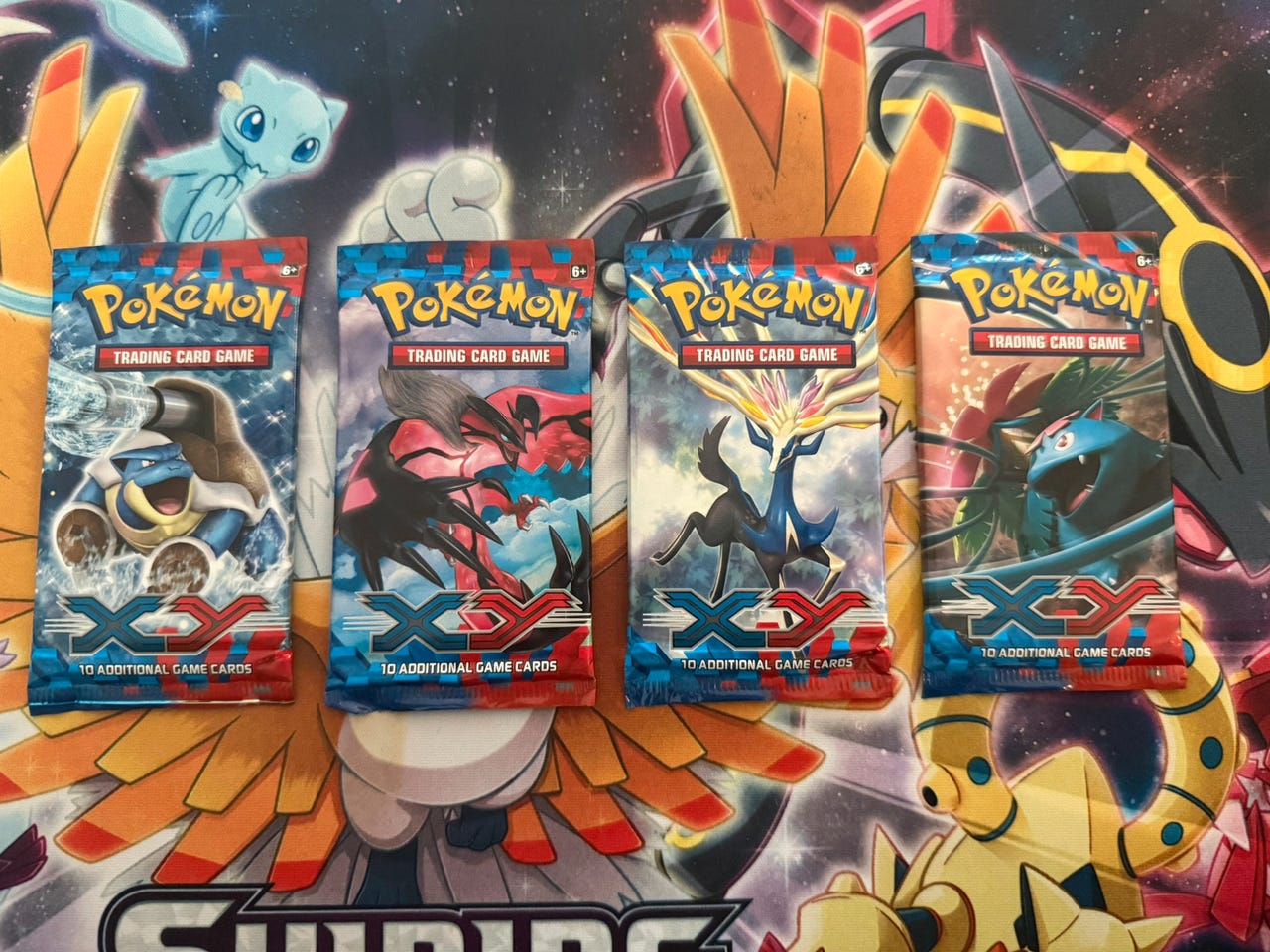 Pokemon - XY Base Set - Booster Pack Artset [4x Pakker] | FINN-torget