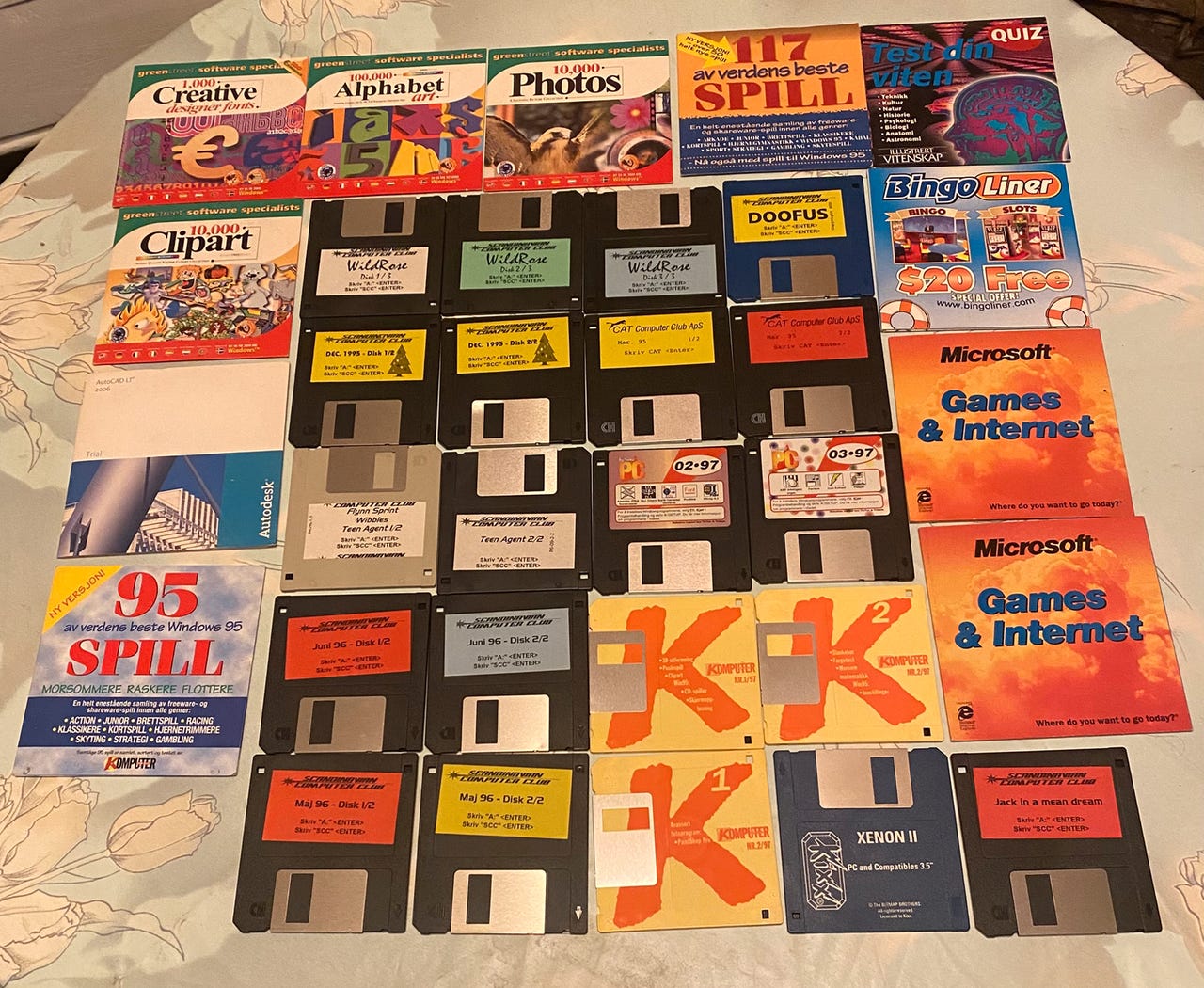 Retro Vintage Floopy Disc mm. | FINN-torget