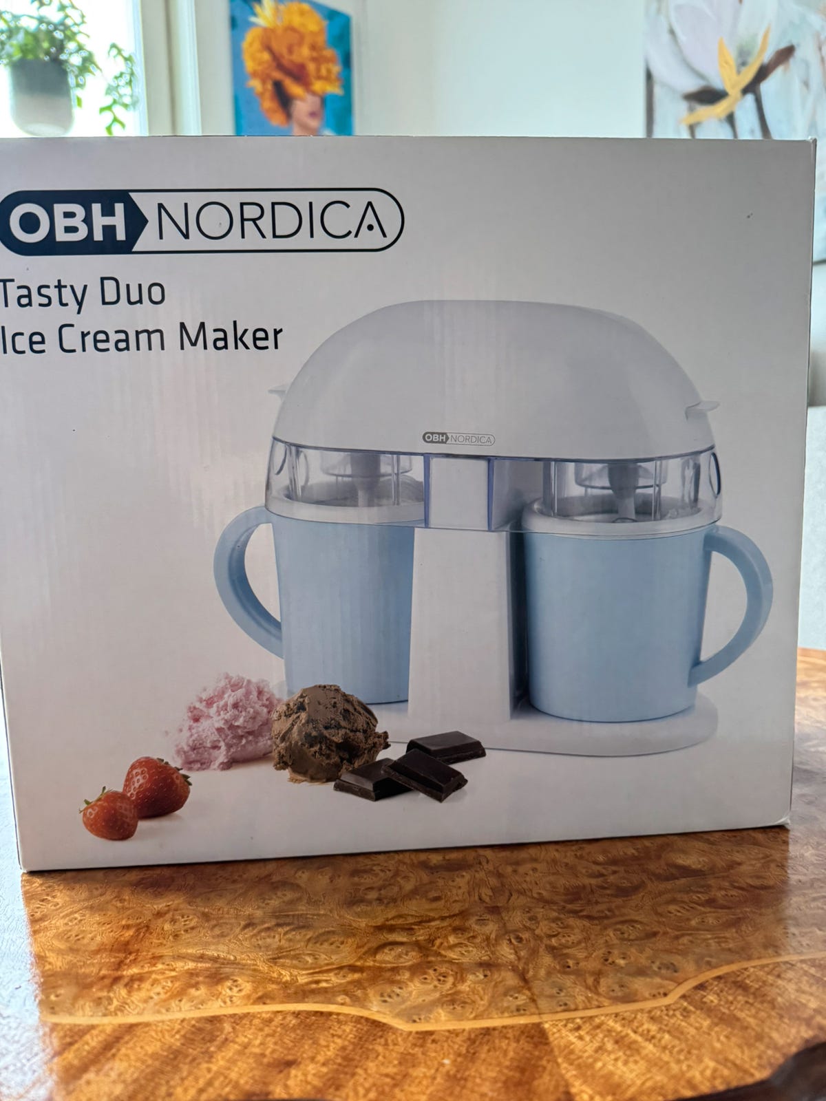 OBH Nordica Tasty Duo Ice Cream Maker iskremmaskin | FINN-torget