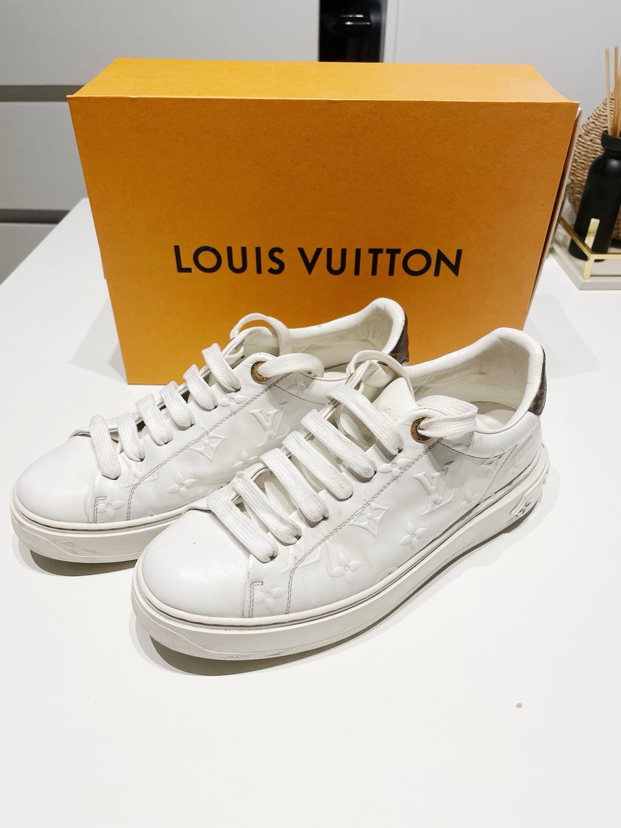 Louis Vuitton - Timeout monogram sneakers 38 | FINN-torget