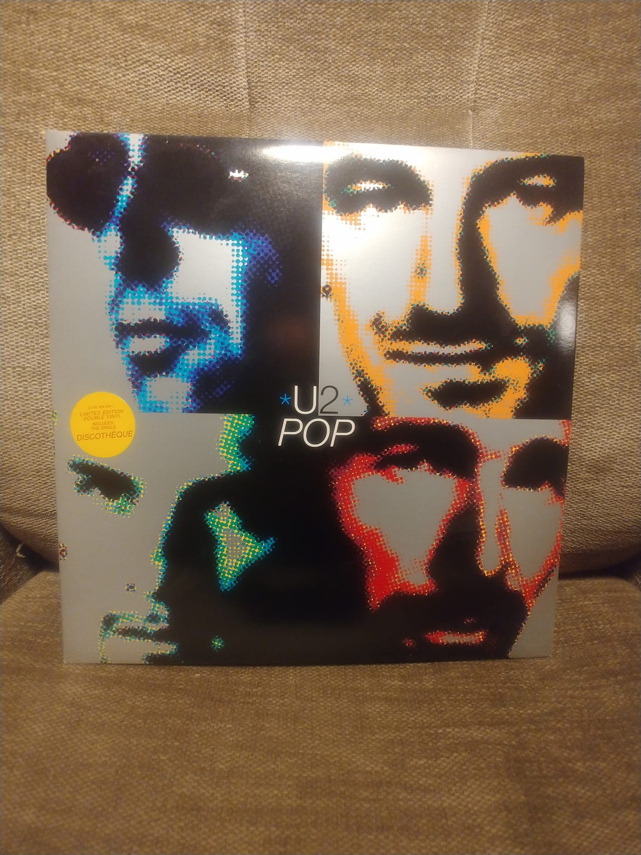 U2 Pop 2 x Vinyl, LP, Album, Limited Edition Europe | FINN-torget