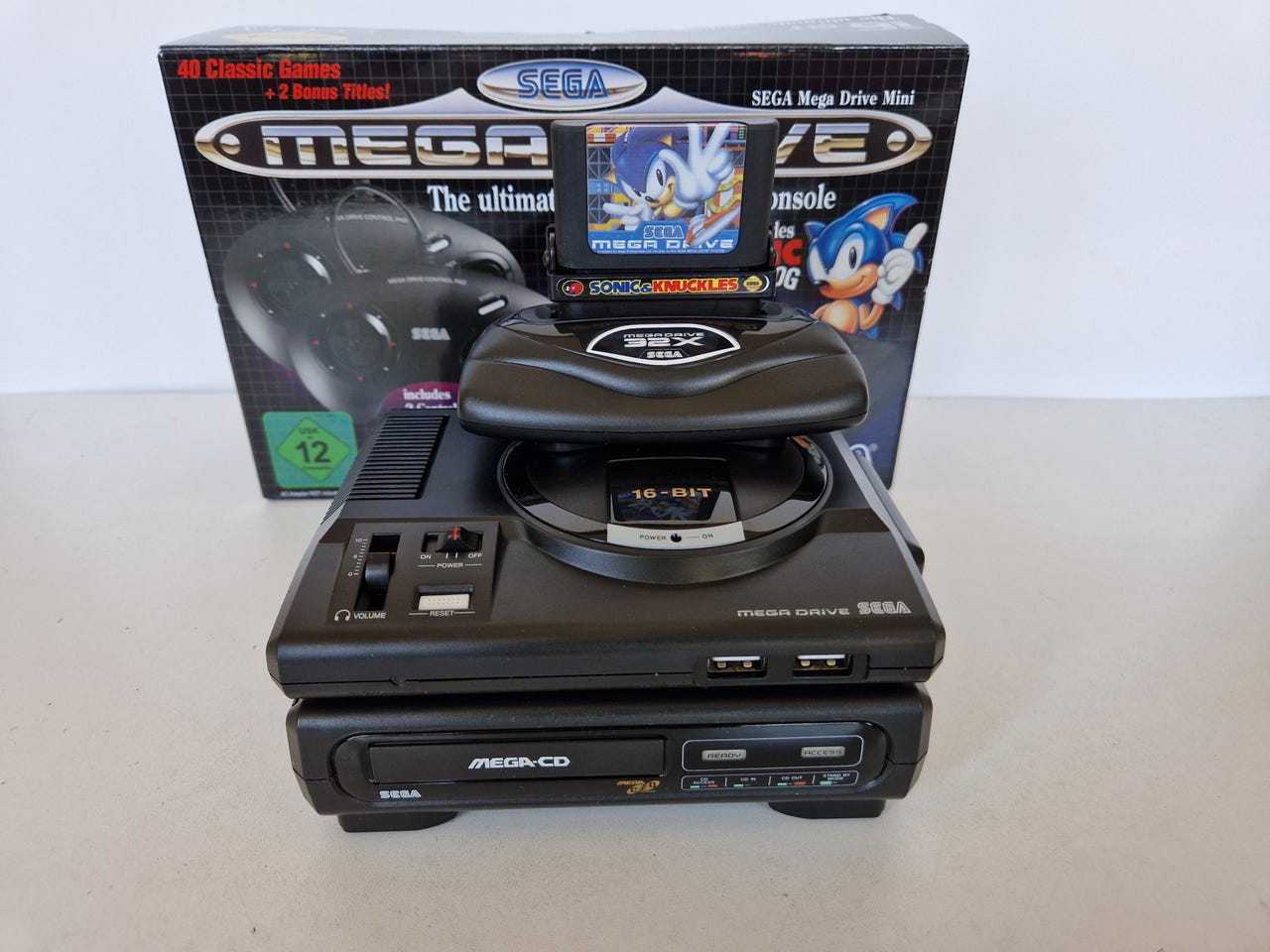 Sega Mega Drive Mini - Tower of Power | FINN-torget