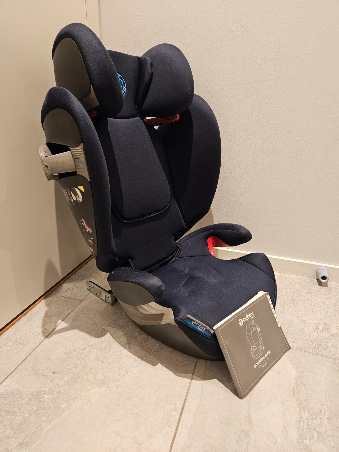 Cybex Gold Solution S-FIX 15-36 kg ISOFIX barnesete bil (blå) | FINN-torget