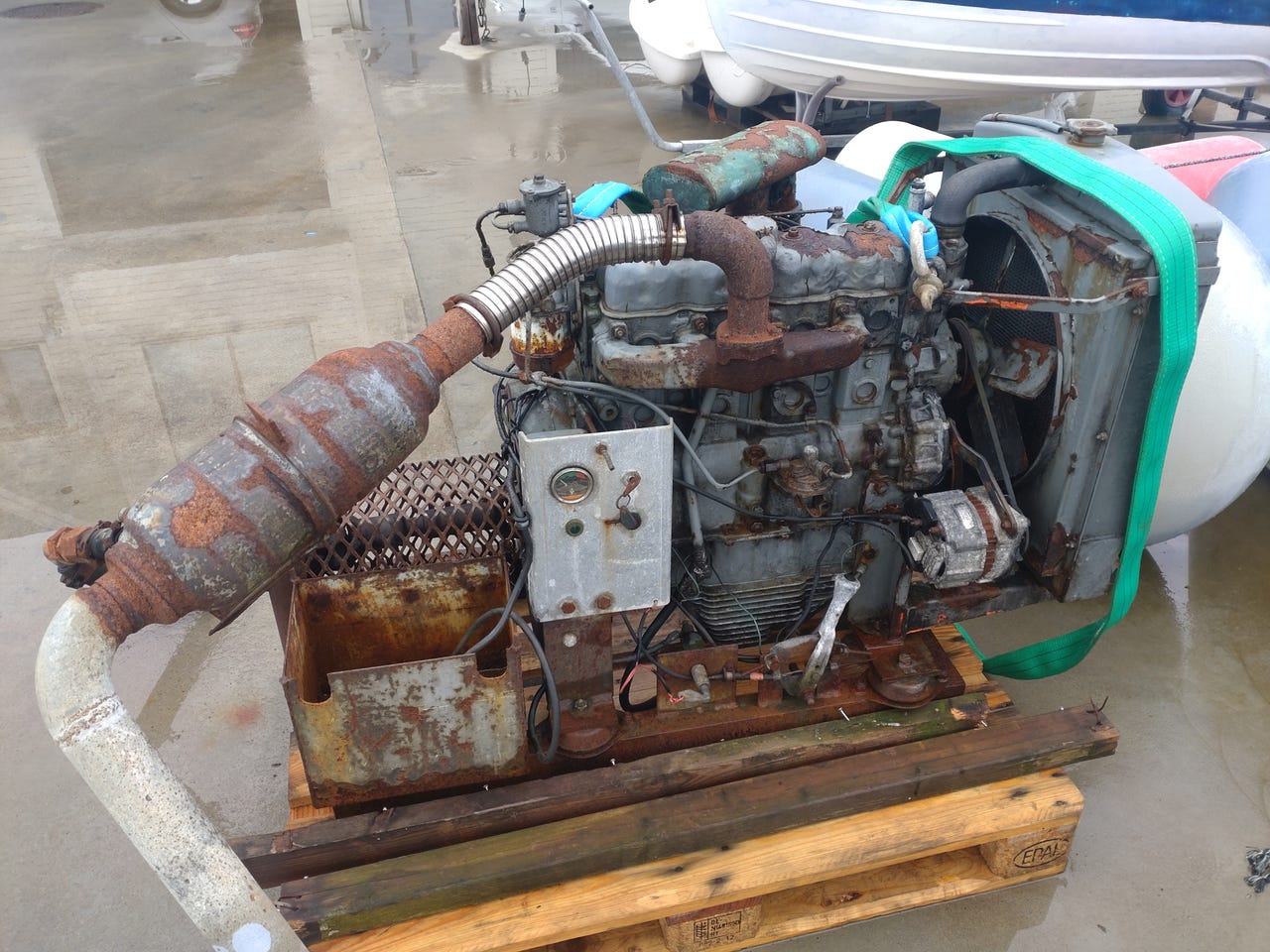 Motor med hydraulisk pumpe | FINN-torget
