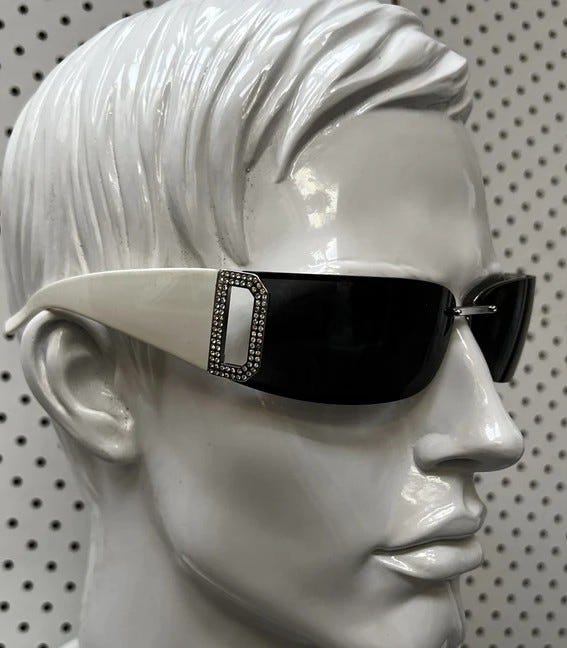 Vintage Dolce & Gabbane Gangster solbriller | FINN-torget