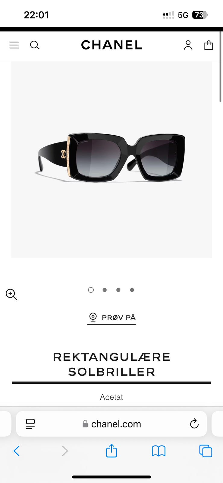 Chanel solbriller | FINN-torget