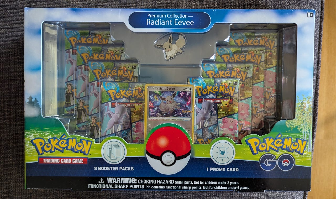 Pokemon Go Premium Collection Radiant Eevee | FINN-torget