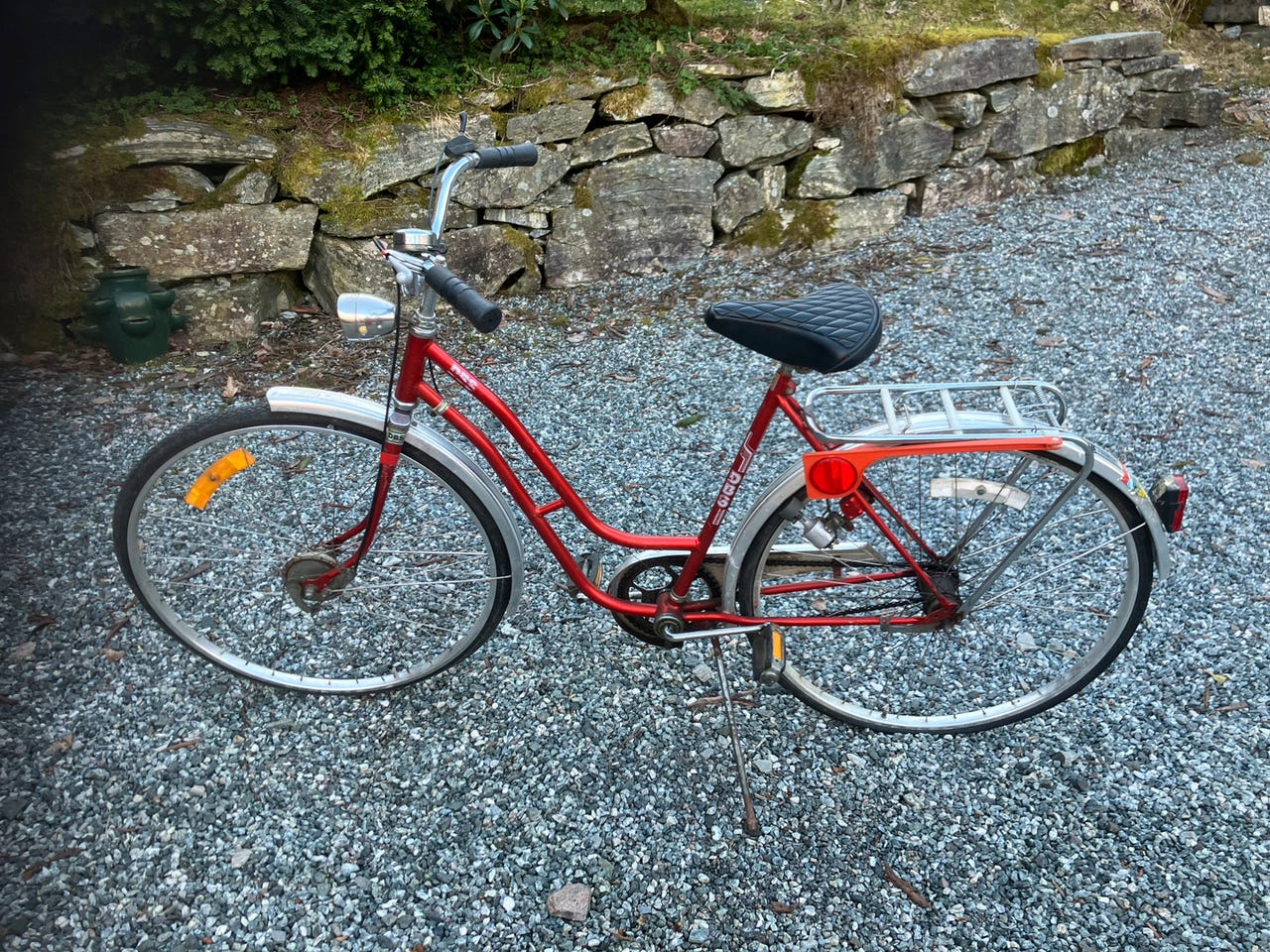 Damesykkel DBS tourist, vintage | FINN-torget