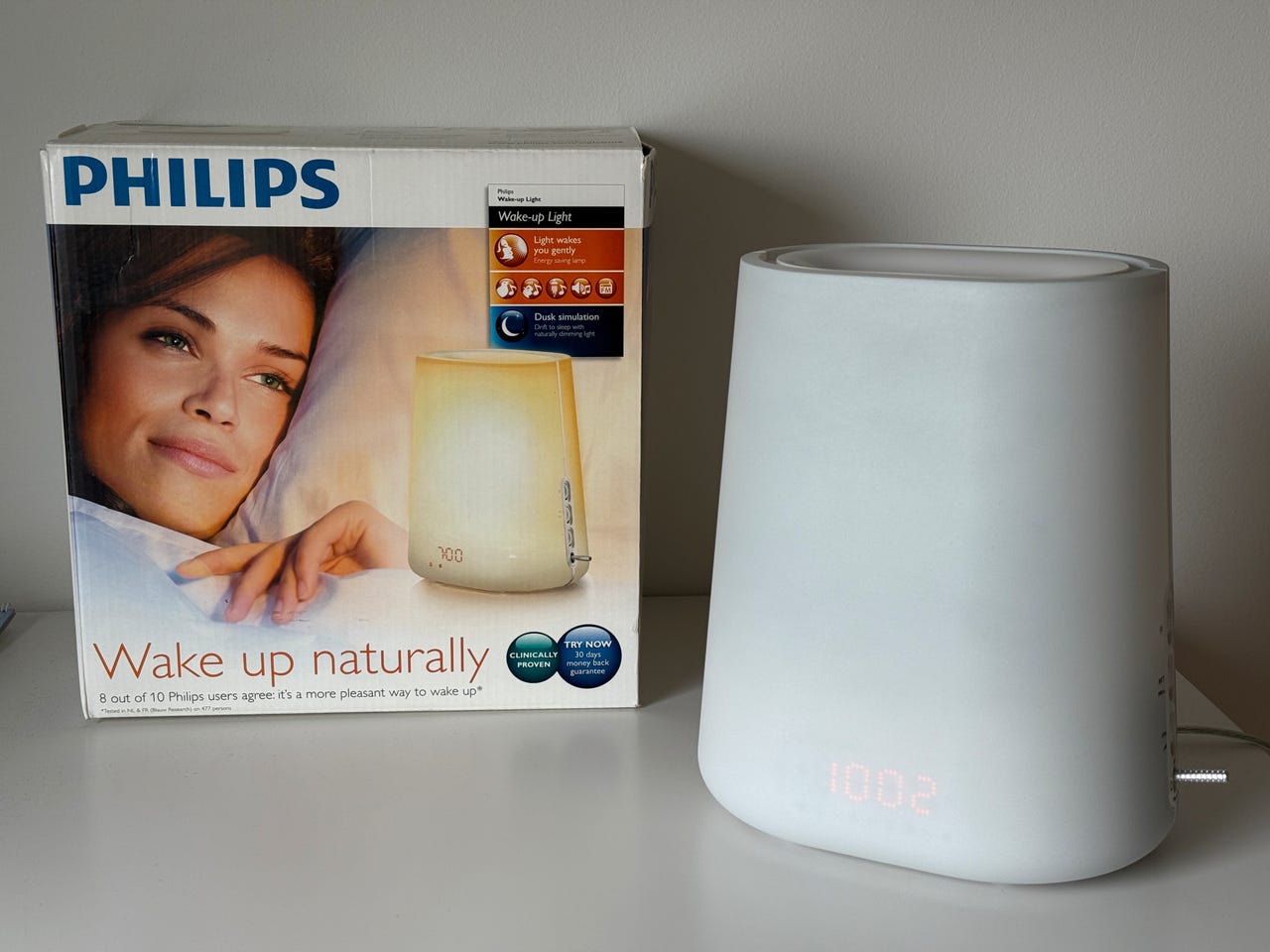 Philips Wake-up Light - Veldig god stand | FINN-torget