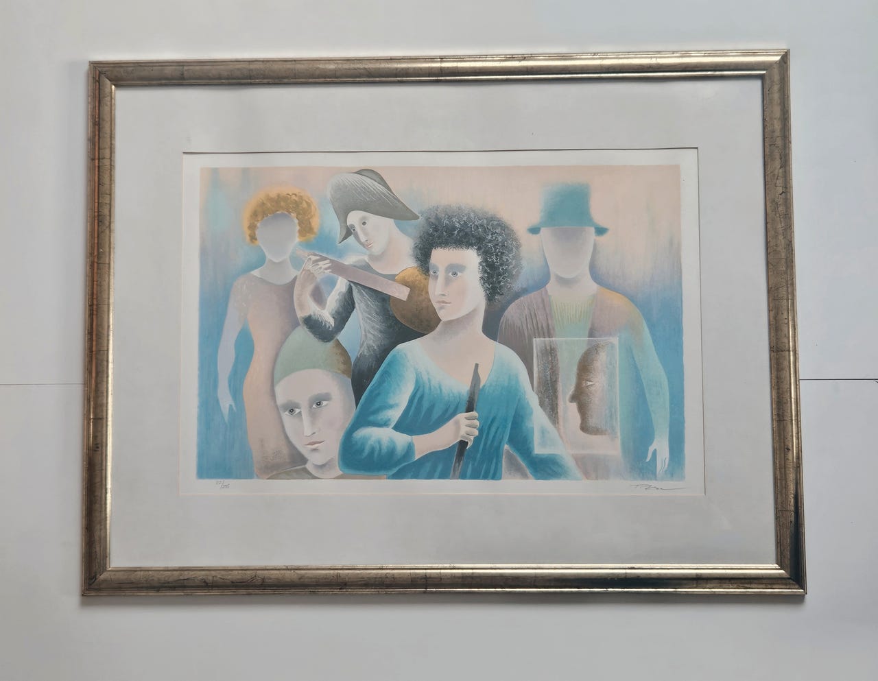 Paul Kor Serigrafi/litografi. Annerkjent Israelsk kunstner | FINN-torget