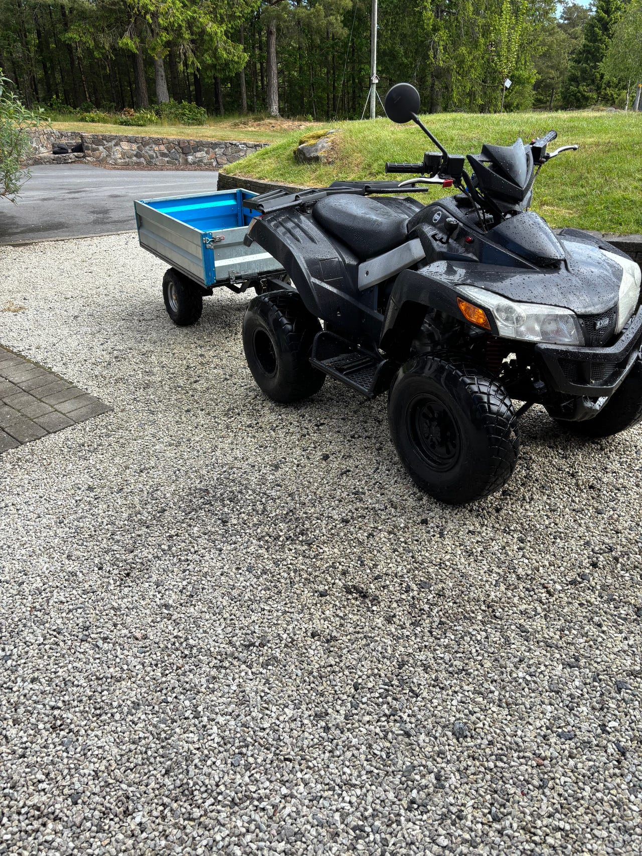 Sym ATV med tilhenger | FINN-torget