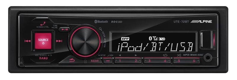Bilstereo Alpine UTE-72BT Digital media receiver med bluetooth plus ...