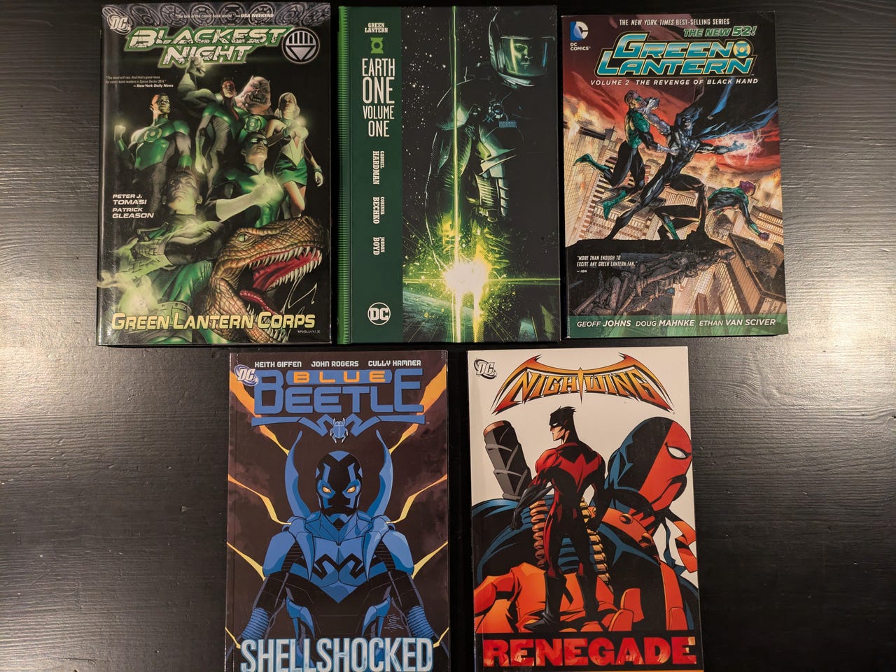 DC: Green Lantern, Nightwing, Blue Beetle | FINN-torget