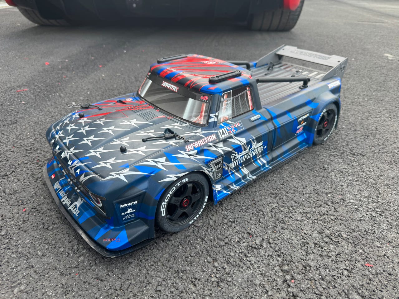Arrma Infraction V2. 8s! Påkostet! | FINN-torget