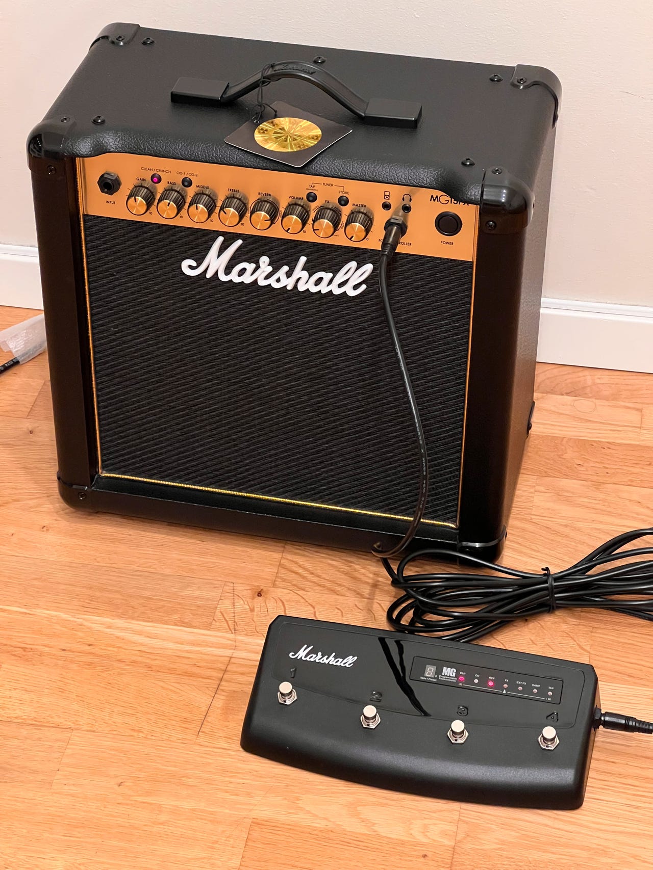 Marshall MG15FX Gold gitarforsterker | UTEN footcontroller | HELT NY ...