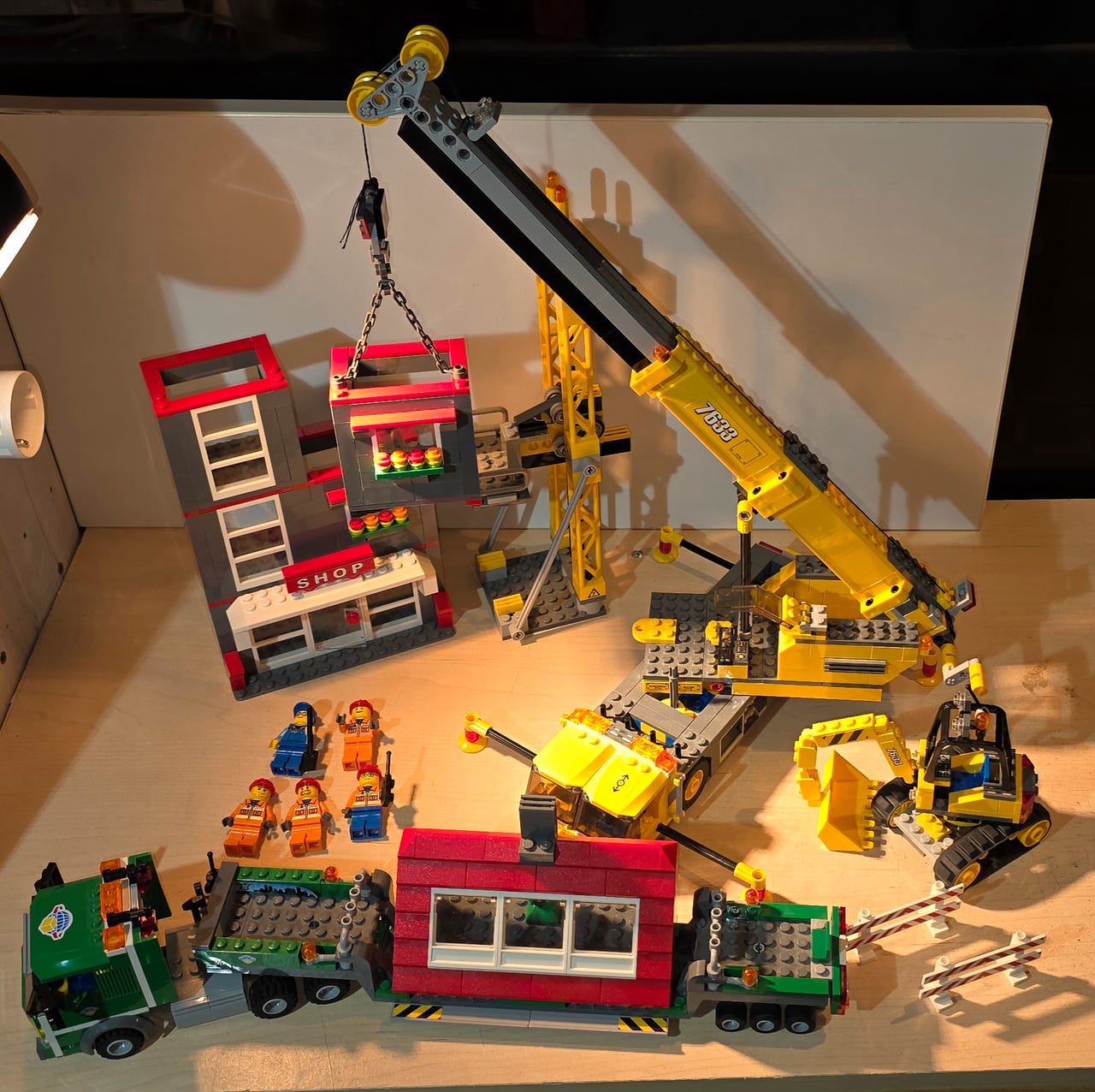 Lego City sett 7633 - Construction Site selges | FINN-torget