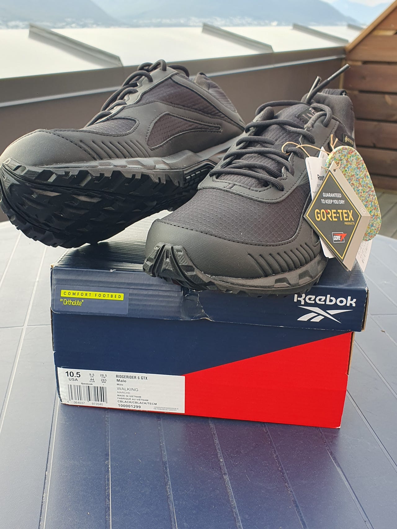 Reebok GORE-TEX Løpesko Svart Herre Størrelse 44 | FINN-torget