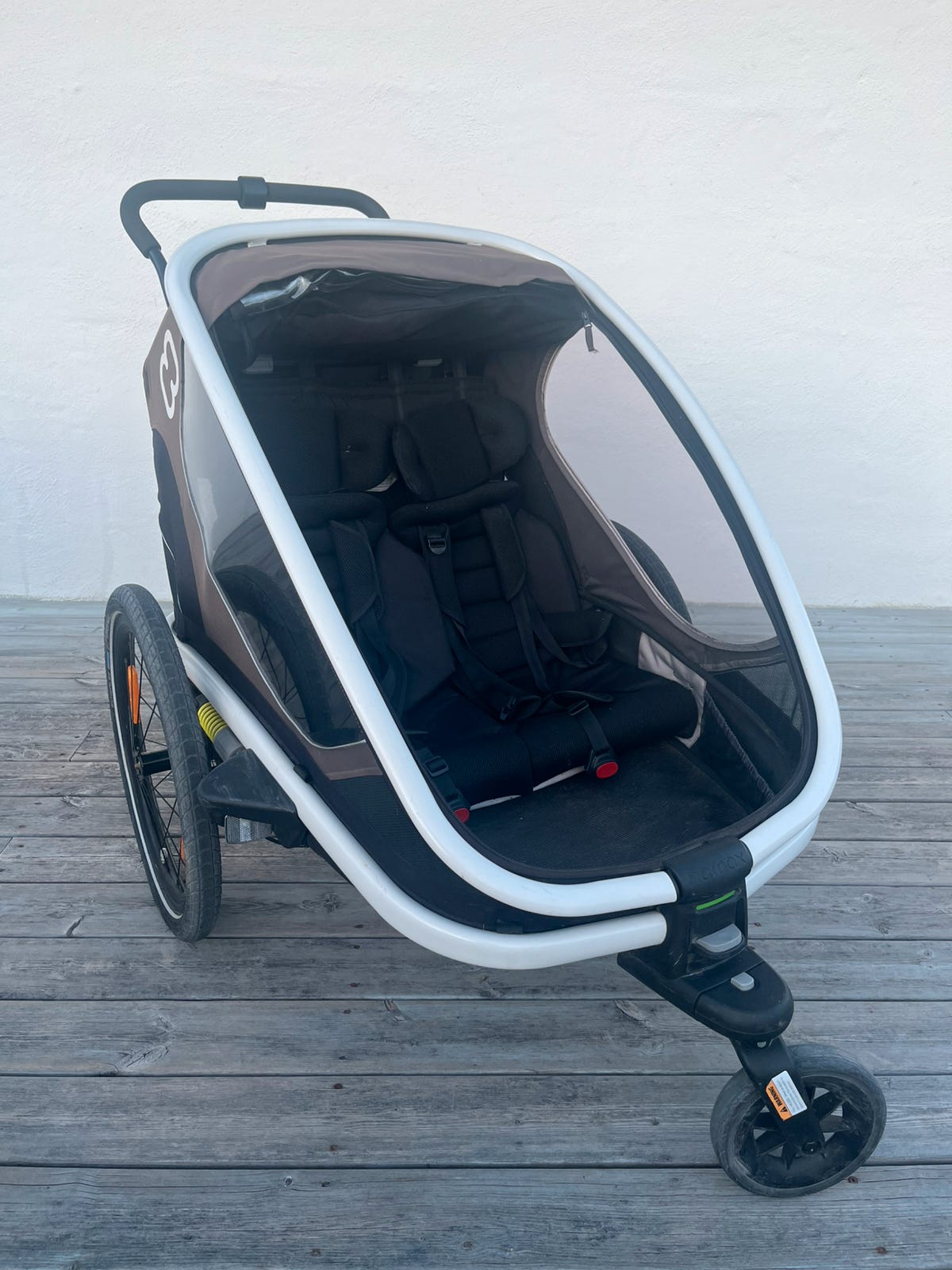 Hamax Outback Double hvit/sort/grå | FINN-torget