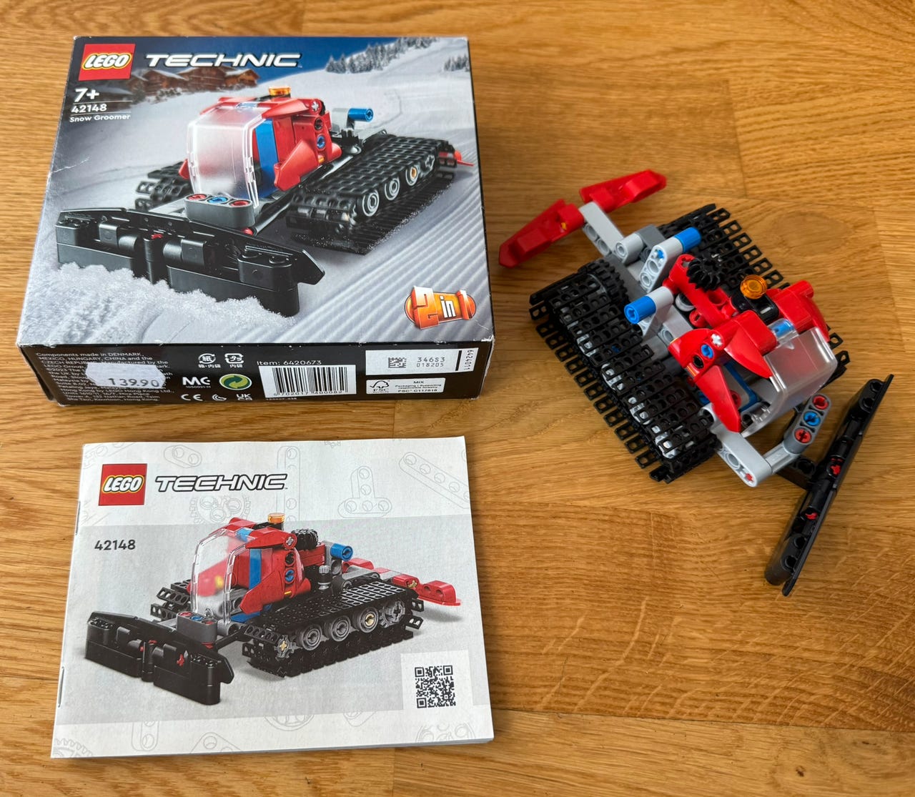 Lego Technic 42148 - (2023) Snow Groomer - Tråkkemaskin | FINN-torget