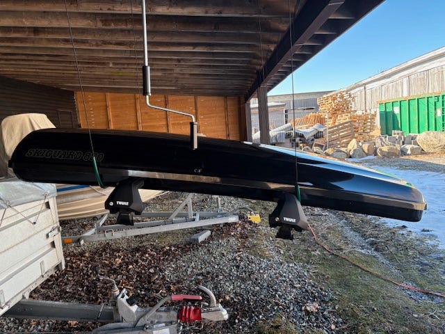 Skiboks, Skiguard 830 med skiboksheis | FINN-torget